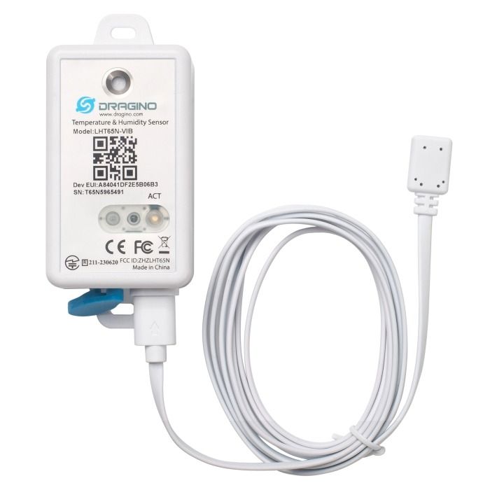 LHT65N-VIB - LoRaWAN Vibration Sensor, LHT65N-VIB-EU868 - Antratek ...